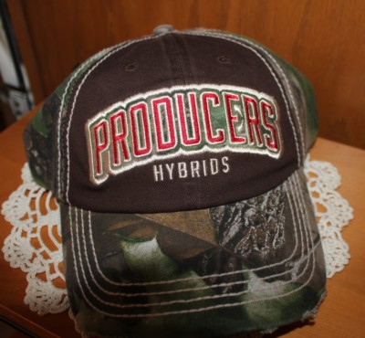 VINTAGE Producers Hybrids SEED CORN MESH TRUCKER FARMER BALL CAP HAT ...