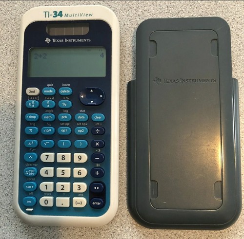 Texas Instruments TI-34 MultiView Scientific Calculator Solar | eBay