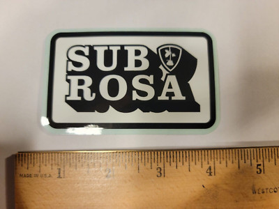 SUBROSA BMX STICKER | eBay