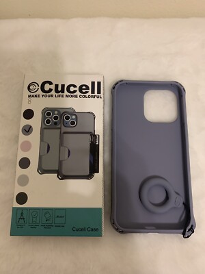 Cucell IPhone 13 Pro Wallet Case Linen Blue | eBay