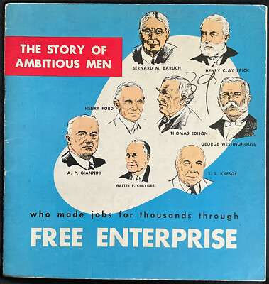 STORY OF AMBITIOUS MEN - 3.0, OW-W - 1st - Over-size - 1pg comic bio | eBay