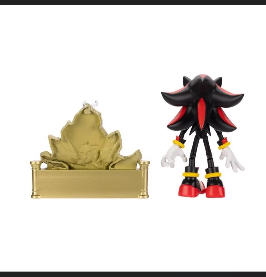NIB JAKKS PACIFIC SHADOW COLLECTOR'S EDITION FIGURE SONIC THE HEDGEHOG ...