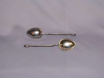 Tea Herb Bag Infuser Strainers Steeper Spoon Metal Lot Bundle (2) VTG ...