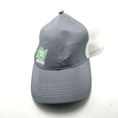 Nature's Way Health Supplements Hat Cap Snapback Gray Mesh Back B305D ...