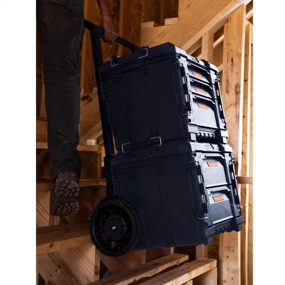 Ridgid 22 in. 2.0 Pro Gear System 2-drawer XL Modular Tool Box Storage ...