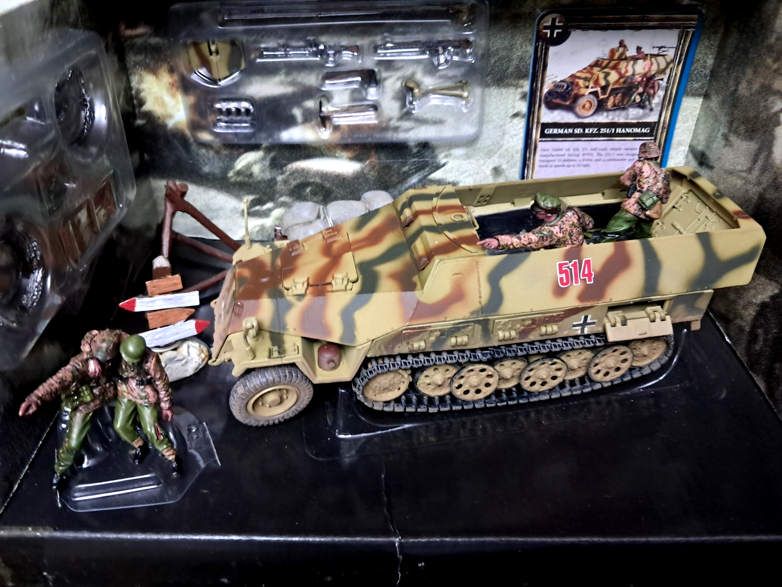 Forces of Valor 1/32 WW2 German Sd Kfz 251/1 Hanomag Normandy 1944 ...