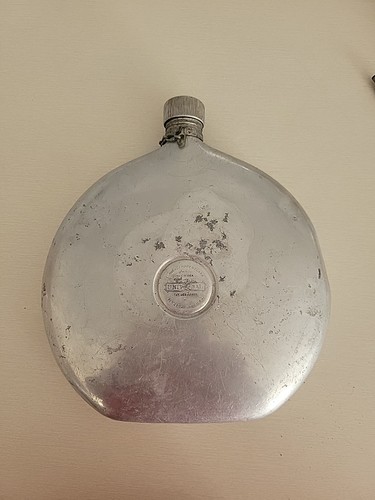 Vintage Universal Round Aluminum Flask Canteen Landers Frary & Clark | eBay