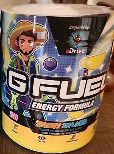 G Fuel Shiny Splash Blueberry Lemon Gfuel Energy Formula Powder New In ...