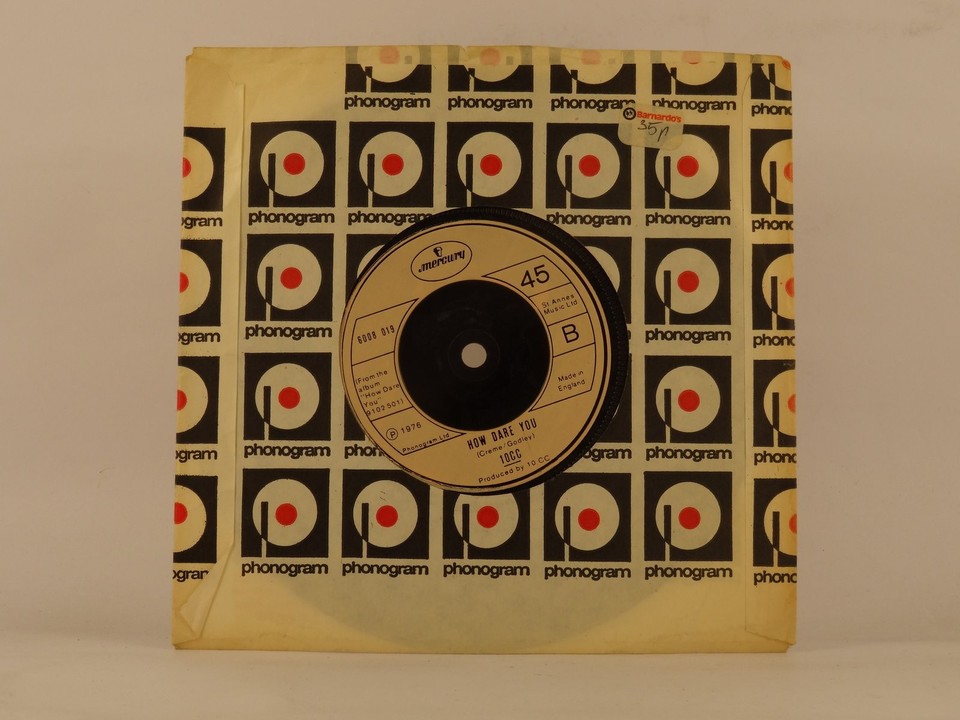 10 CC I'M MANDY FLY ME (96) 2 Track 7" Single along with Company Sleeve ...