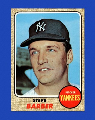 1968 Topps Set-Break #316 Steve Barber NM-MT OR BETTER *GMCARDS* | eBay