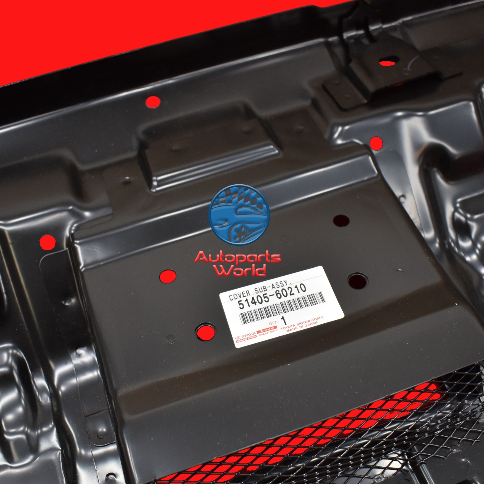 GENUINE OEM TOYOTA 10-23 4RUNNER FJ ENGINE UNDER COVER SPLASH SHIELD ...