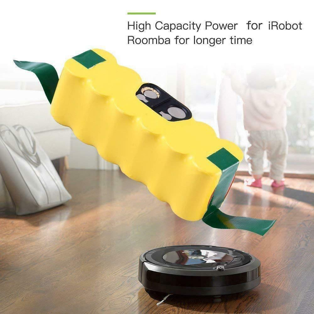 4.5Ah Battery For iRobot Roomba 500 Ni-MH Heavy Duty 510 537 550 580 ...