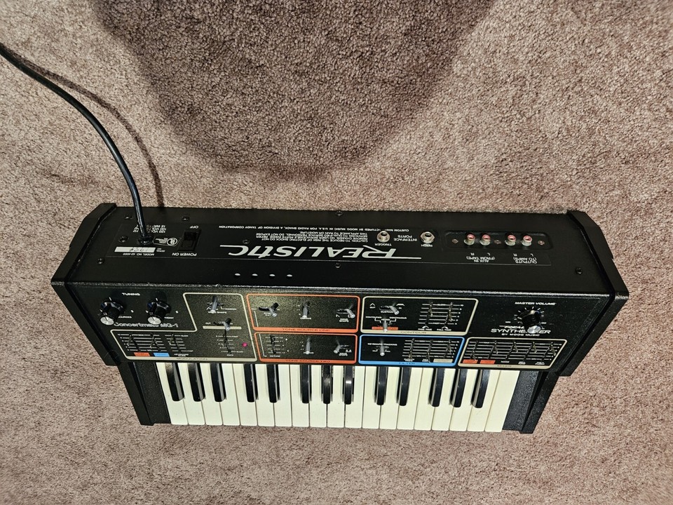 Realistic Synthesizer synthesizer in good condition and clean | eBay