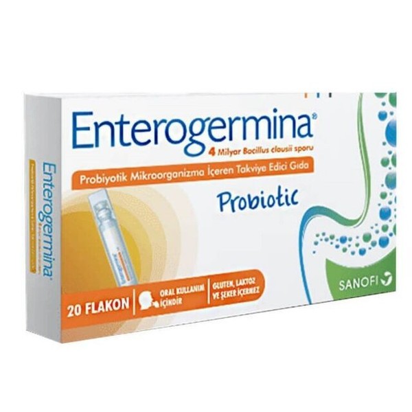 Sanofi Enterogermina 2 Billion Bacillus ClausII Probiotics - 5ml for ...