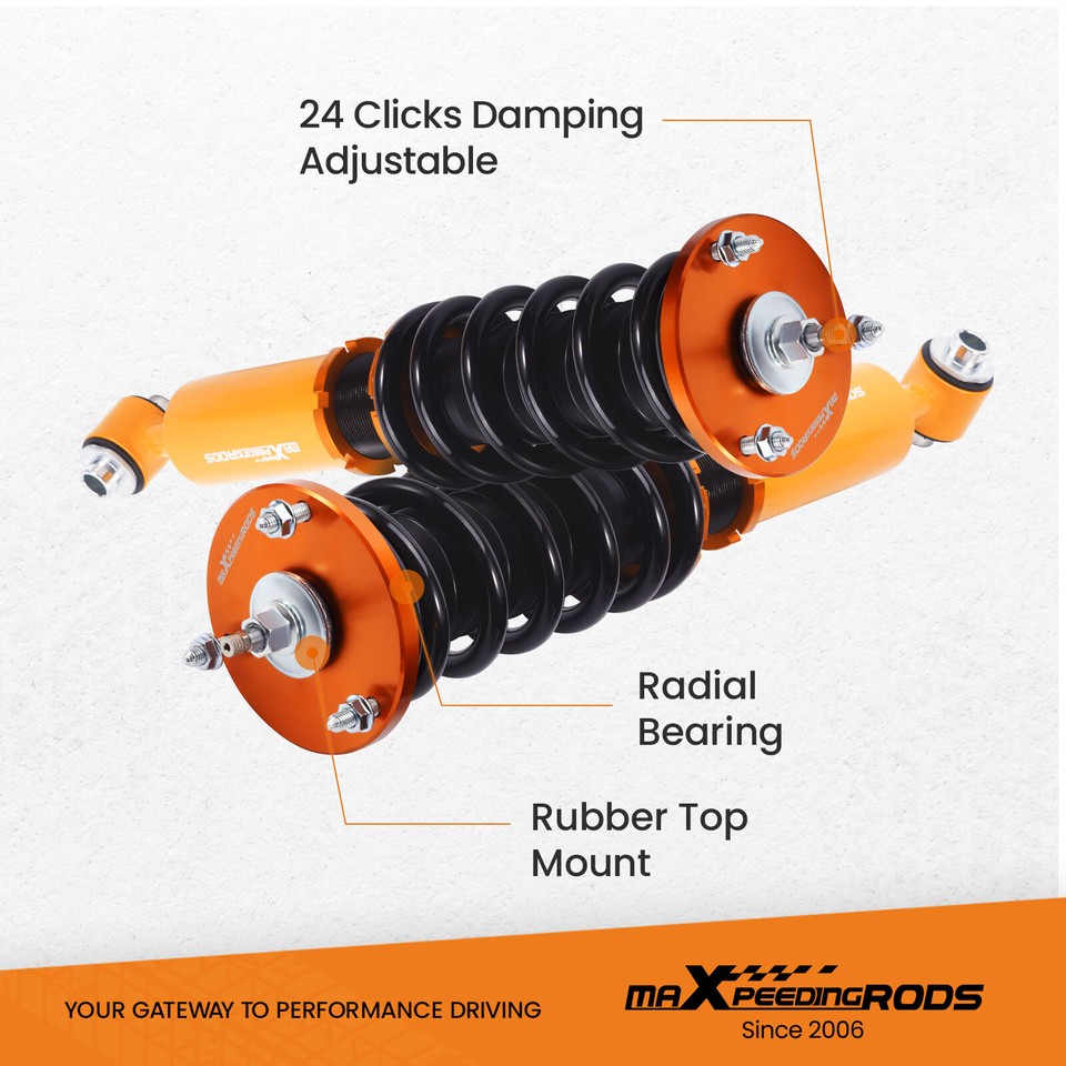Maxpeedingrods Coilover Set For BMW 5 Series E60 Sedan 530xi,535i ...