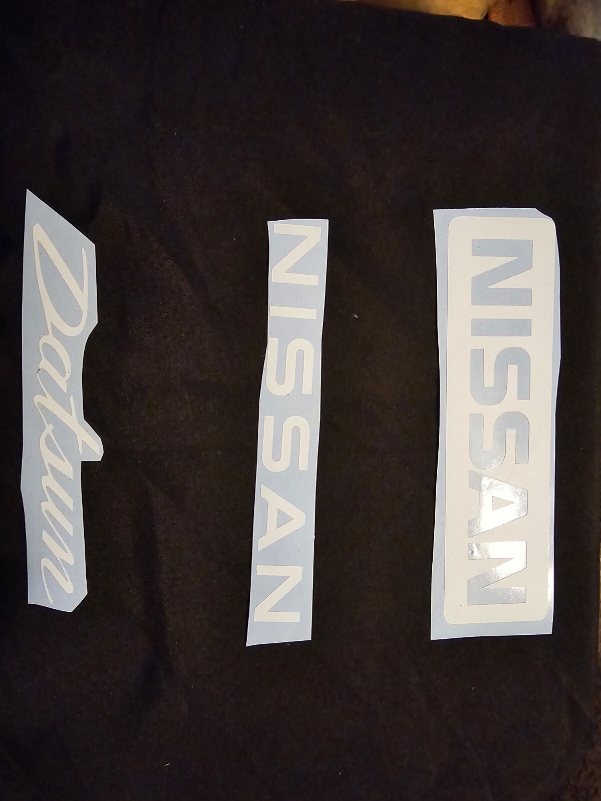 Nissan Vinyl Decal Sticker 1 White Matte Premium Waterproof Carwash ...