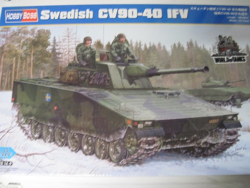 Hobby Boss 1/35 Swedish CV90-40 IFV Tank Model Kit NEW!!!!!! | eBay