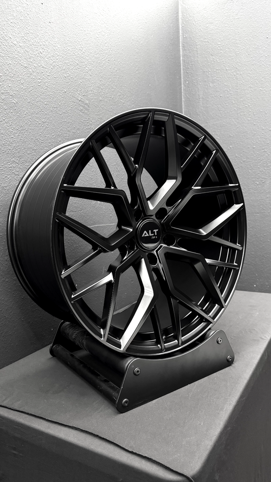 19" 20" ALT Velocity Rotary Forged Satin Black wheels rims for C8 ...