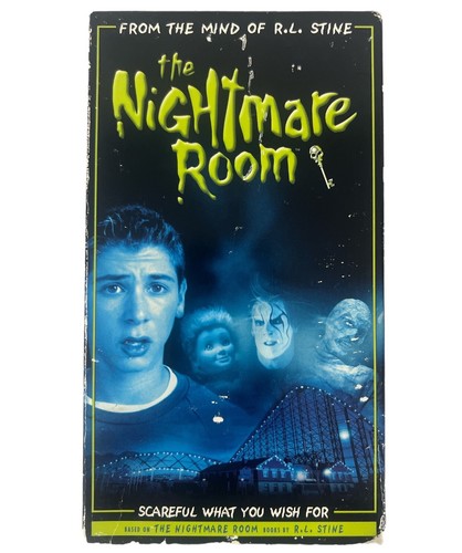 The Nightmare Room (VHS) by: R.L Stine of Goosebumps Featuring Justin ...