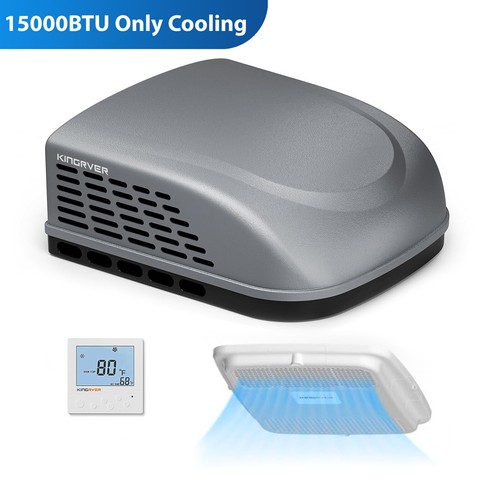 RV Air Conditioner COOLING Rooftop Non-Ducted 15K BTU Camper AC Unit ...