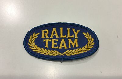 CLOTH PATCHES - Rally Team, EVENT , AUTOMOTIVE | eBay Australia