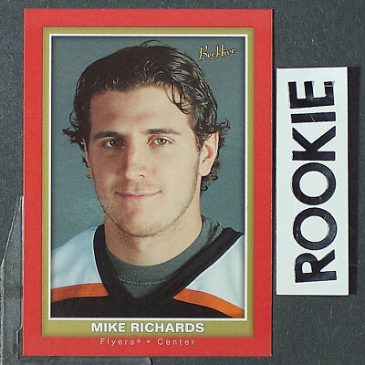 MIKE RICHARDS RC 2005-06 Beehive RED ROOKIE #116 Philadelphia Flyers | eBay