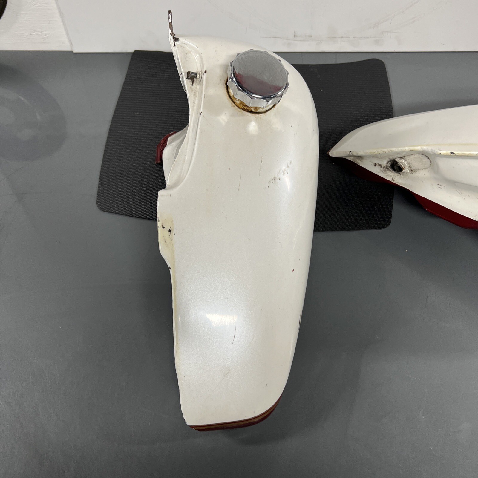 1971-1983 Harley Davidson Shovelhead 5 Gallon Split Tanks Gas Tank FX ...