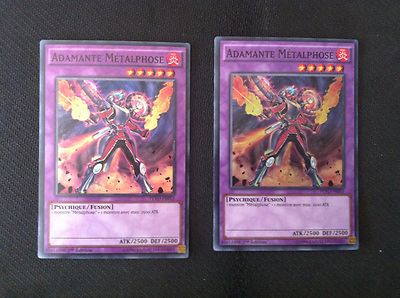 Yu-Gi-Oh LOT DE 2 Adamante Métalphose PEVO-FR055 -VF/Super Rare- | eBay