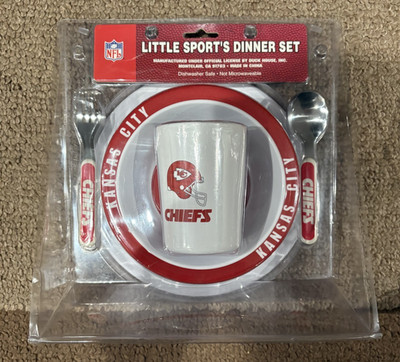 NFL Little Sport's Dinner Set - Kansas City Chiefs | eBay