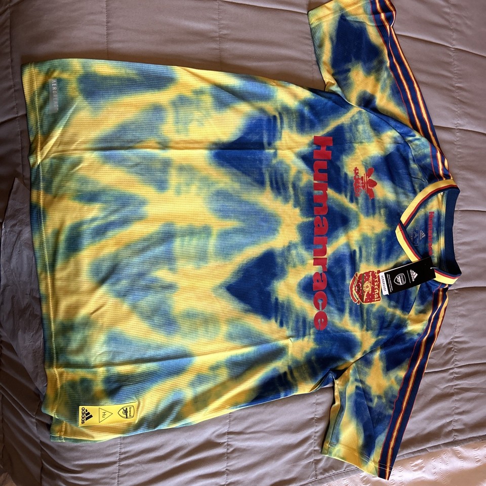 Arsenal FC New Rare Human Race Top Men's Size Medium Official ...