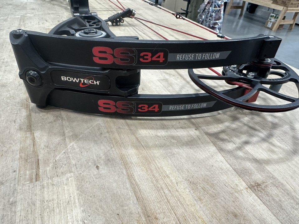 Bowtech SS34, LH, 26-31.5in DL, 60-70lb DW, BLACKOUT | eBay