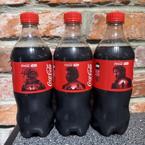 Star Wars COCA COLA EXCLUSIVE Coke Zero 20oz SET OF 3 Rare Limited ...