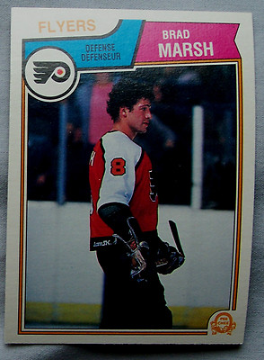 (2) 1983-84 OPC o-pee-chee Brad Marsh Flyers Hockey Cards | eBay