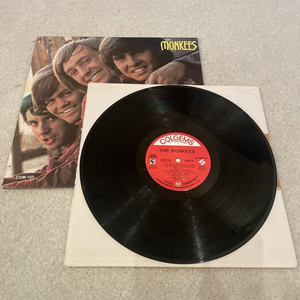 The Monkees Debut First Album Original 1966 Colgems Records Vinyl LP ...