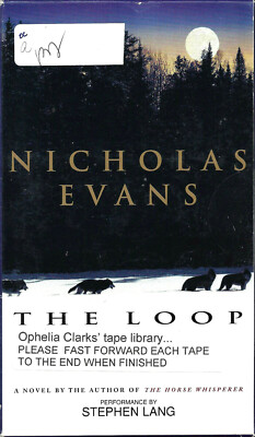 Book on Cassette Tape The Loop By Nicholas Evans | eBay