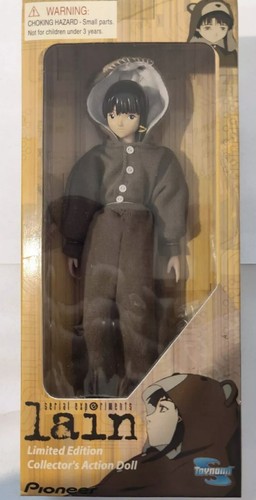 Serial Experiments Lain Limited Edition Collector's Action Doll Teddy ...