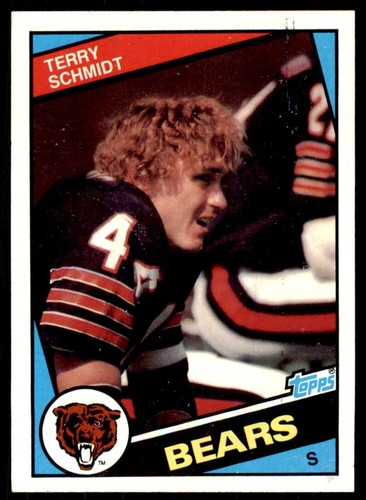 1984 TOPPS. TERRY SCHMIDT CHICAGO BEARS #231 | eBay