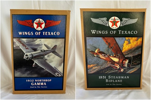 Wings of Texaco model airplanes lot of 2- 2nd and 3rd in series | eBay