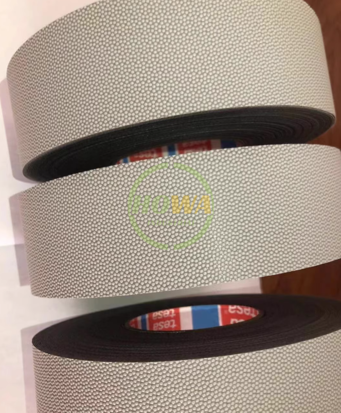 Tesa 4863 silicone rubber particles anti-skid tape rollers covered with ...