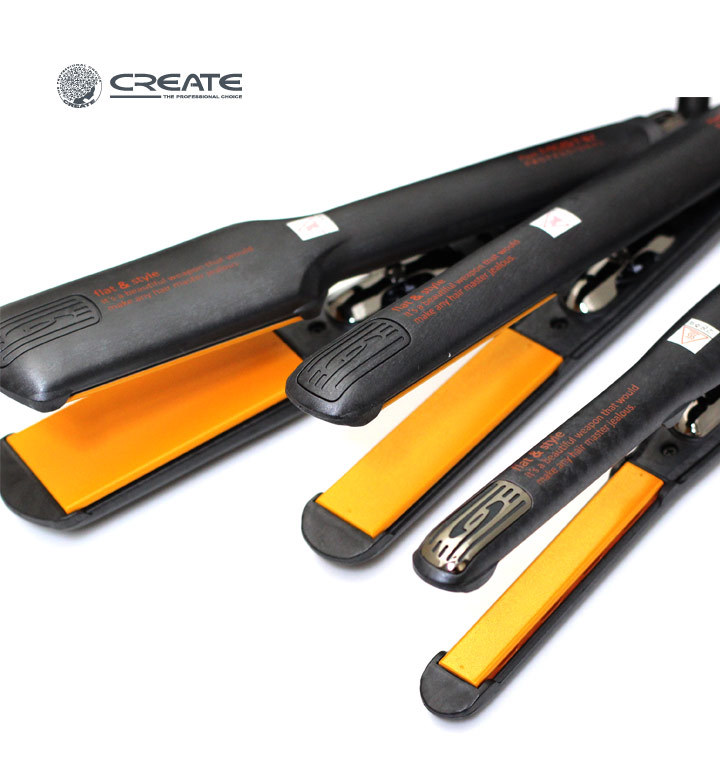 Pro Create Flat Master Ceramic iron L-Size 41mm Hair Salon Straightener ...