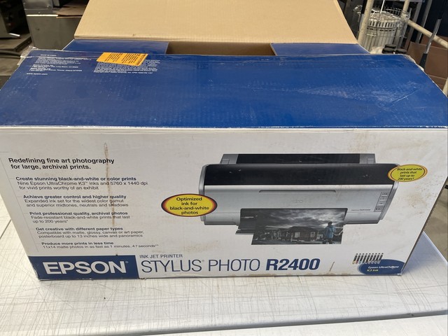 Epson Stylus Photo R2400 Digital Photo Inkjet Printer for sale online ...