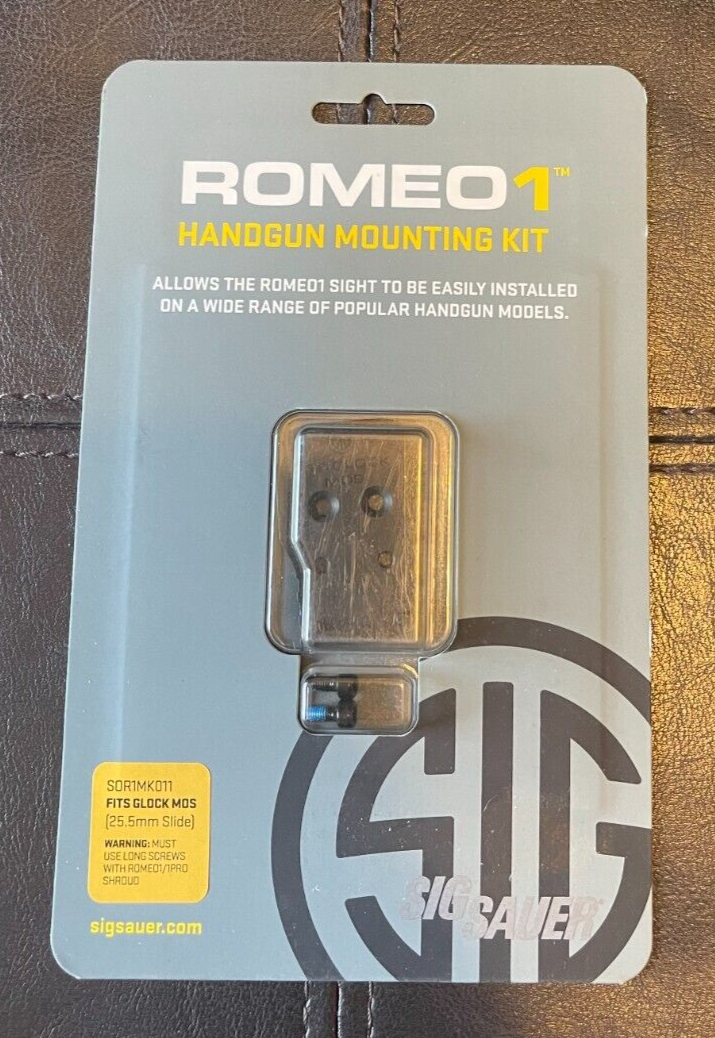 SIG SAUER SOR1MK011 Romeo1 Handgun Mount Kit Glock Mos for sale online ...