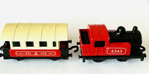 Vintage 1978 Matchbox Superfast 0-4-0 Steam Loco & Passenger Coach No ...