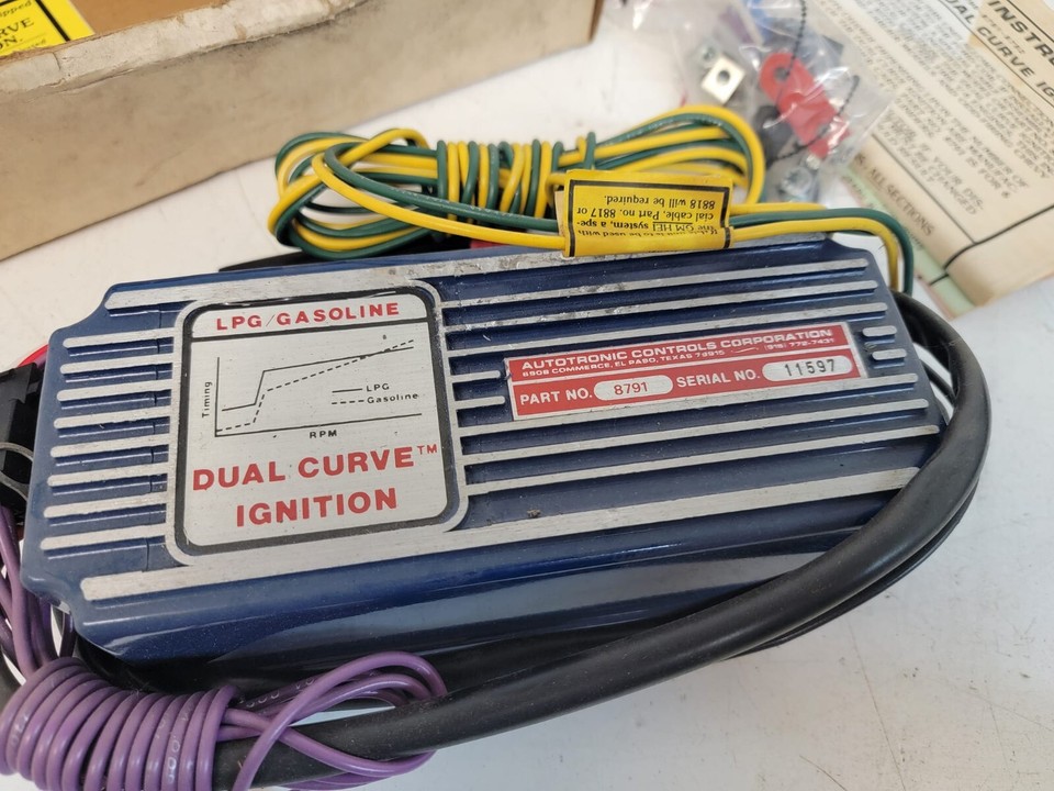 NOS Autotronic 8791 Dual Curve Ignition Module 6-cyl LPG or Gasoline ...