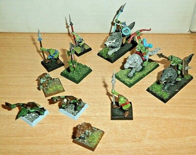 Reaper Bones HOBGOBLIN, 6 Goblins 3 WARG RIDERS MOB PATHFINDER DUNGEONS ...