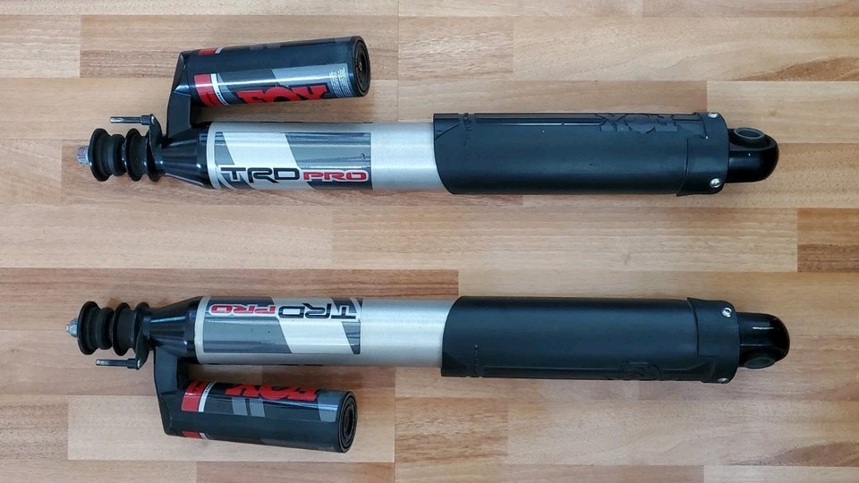 GENUINE 2023 OEM TOYOTA 4RUNNER T4R TRD PRO FOX REAR SHOCK SET PTR61 ...