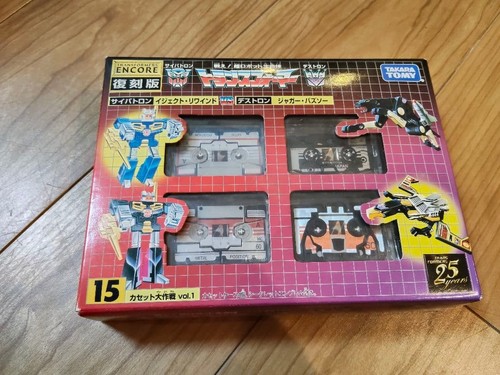 Transformers Reprint Edition 15 Cassette Daisakusen Vol 1 Used | eBay ...