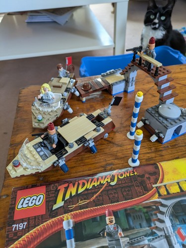 Lego Set 7197 RETIRED Indiana Jones Venice Canal Chase | eBay UK