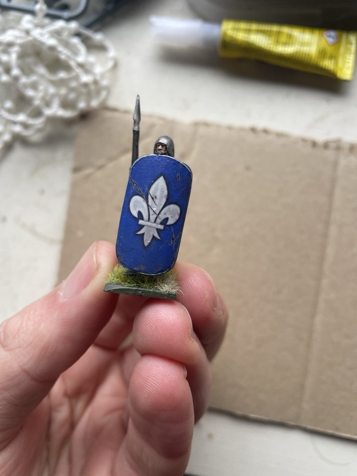 28mm Painted Medieval Perry Miniatures Infantry Foot Knight | eBay UK