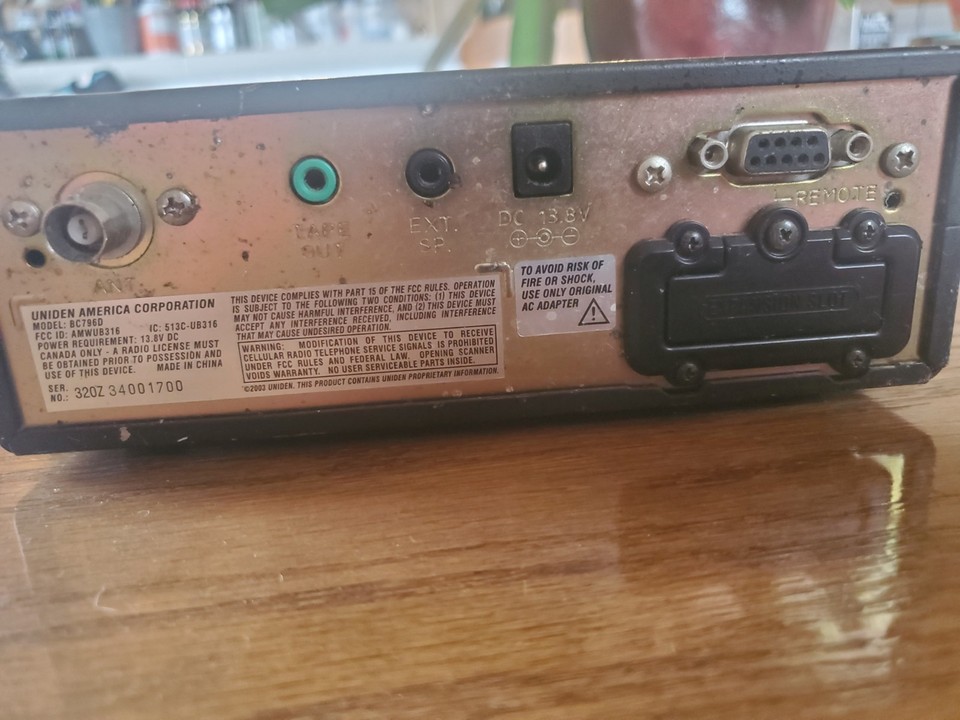 Uniden Bearcat BC796D Digital Scanner | eBay
